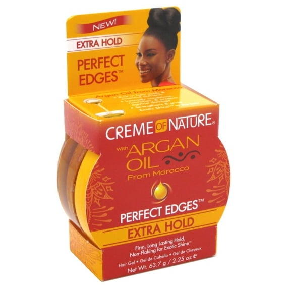 Creme Of Nature Argan Oil Perfect Edges Xtra Hold 2.25oz (Pack of 3 ...