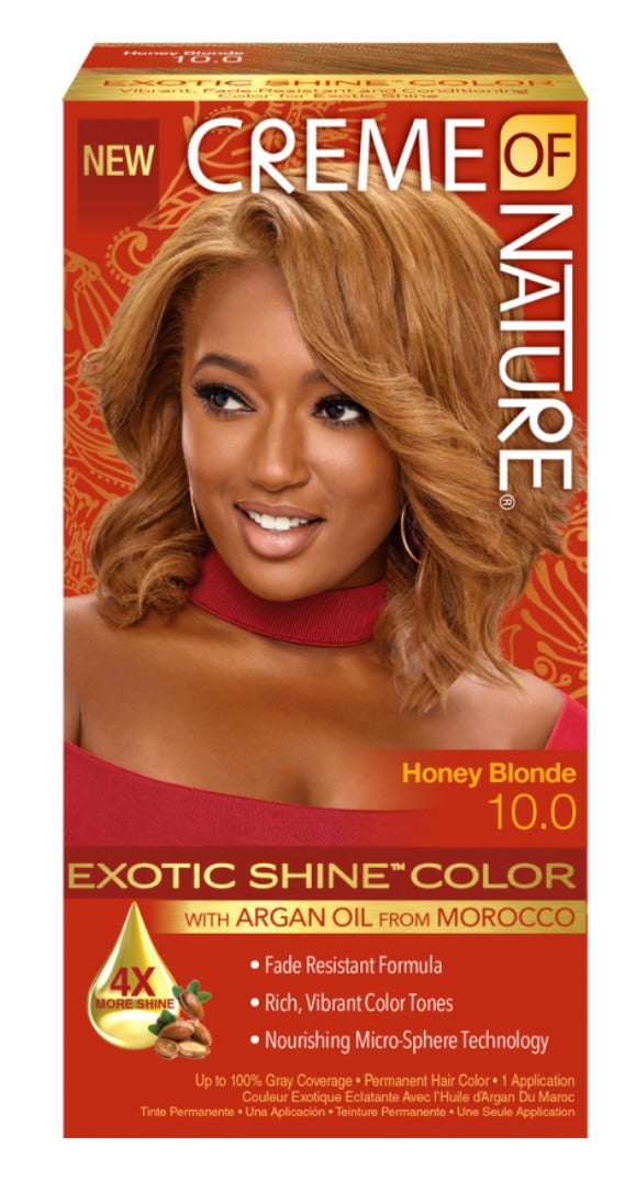 Creme Of Nature Color #10.0 Honey Blonde Exotic Shine (Pack of 2 ...