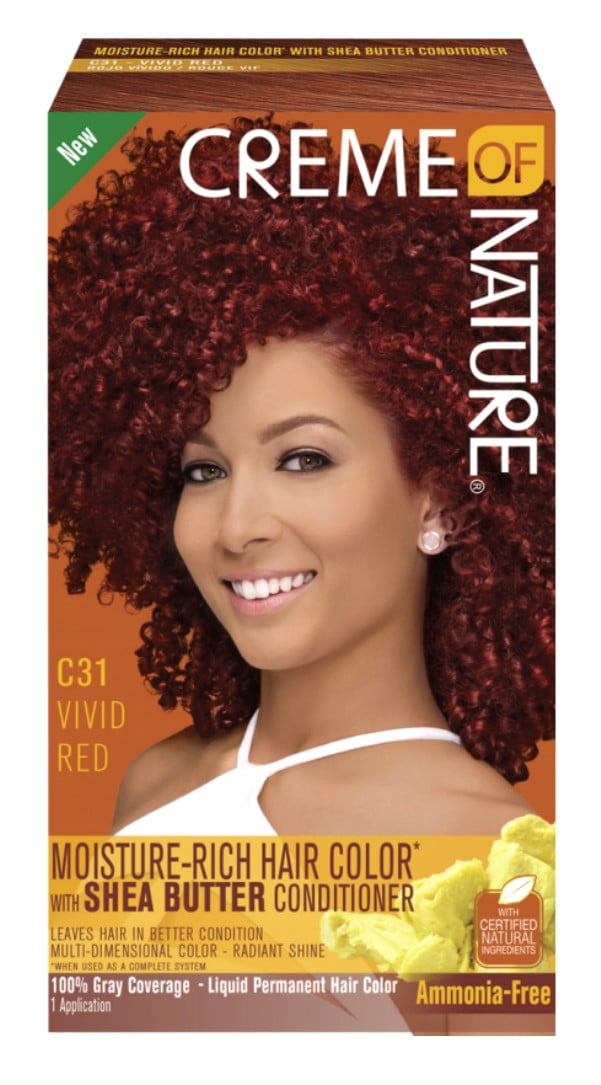 Creme Of Nature Color C31 Vivid Red Kit (Pack of 2) - Walmart.com