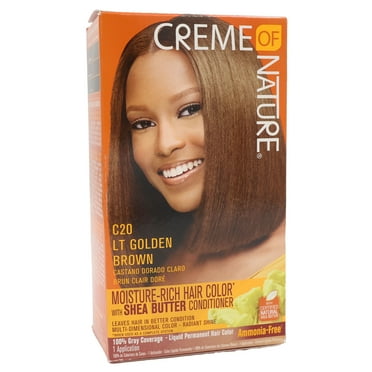 Creme Of Nature Liquid Hair Color Kit, C43 Lightest Blonde, Pack of 12 ...
