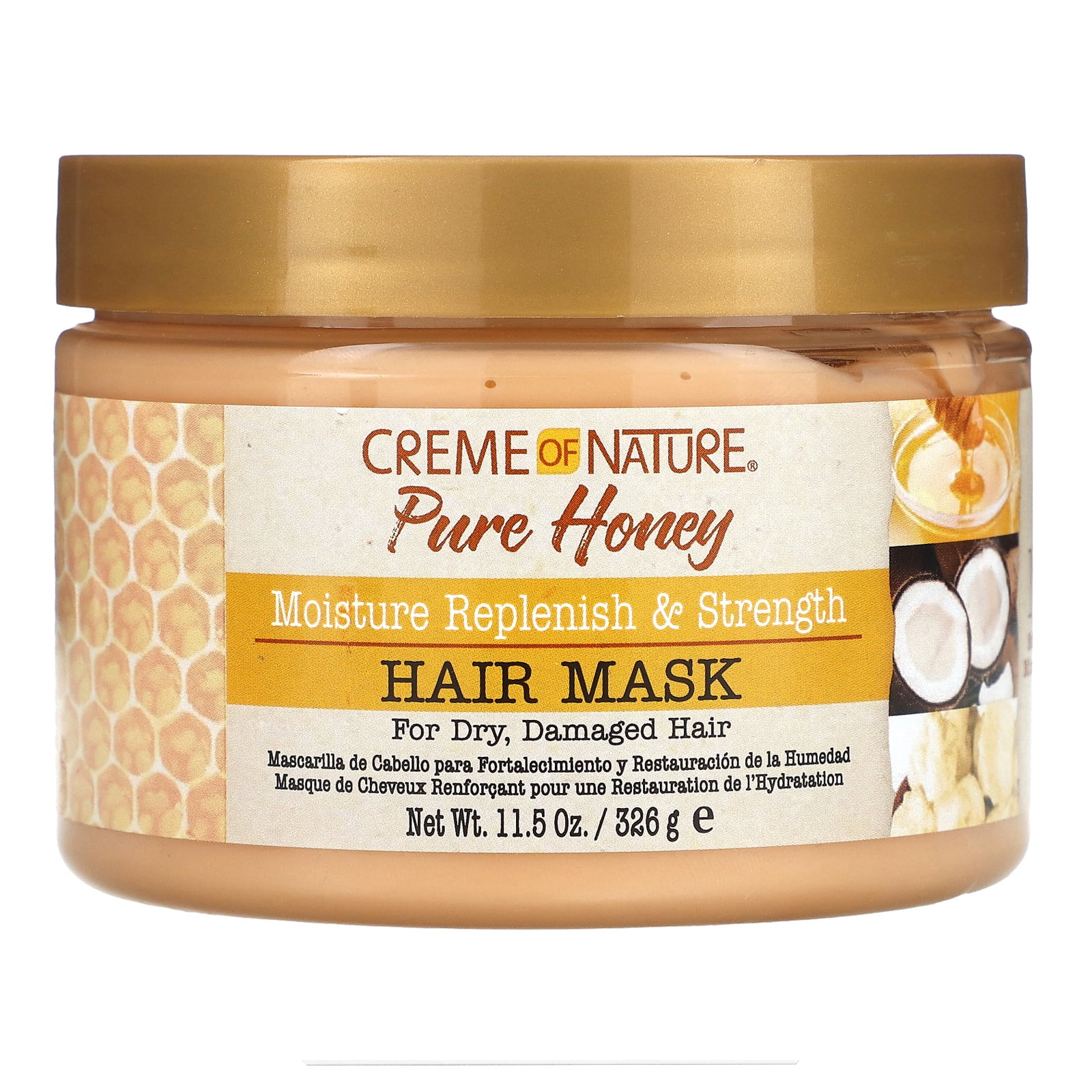 Creme Of Nature Pure Honey Hair Mask, 11.5 Oz. - Walmart.com