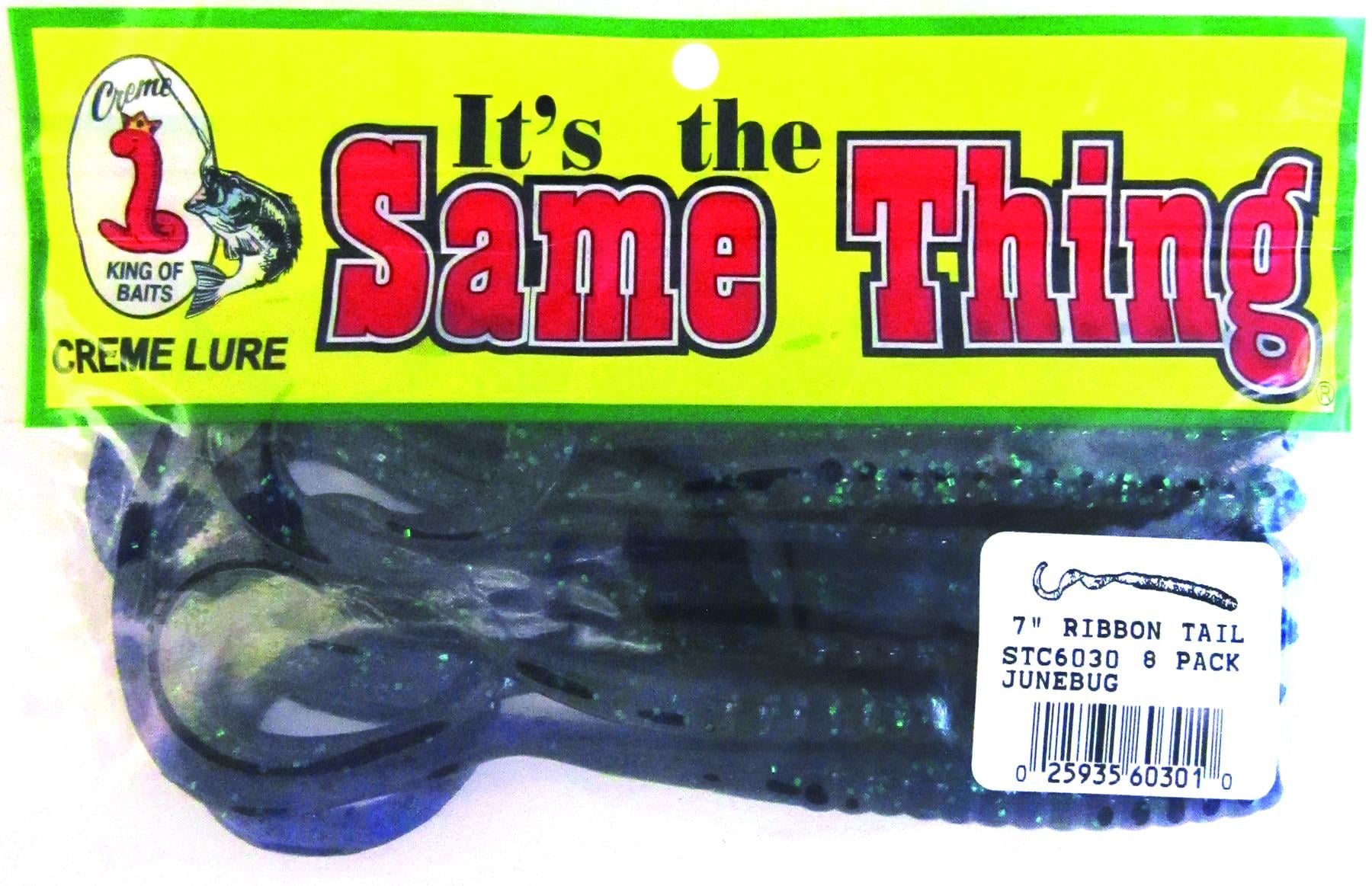 Creme STC6030 Stick Worm 7" Junebug 8 Per Pack - Walmart.com