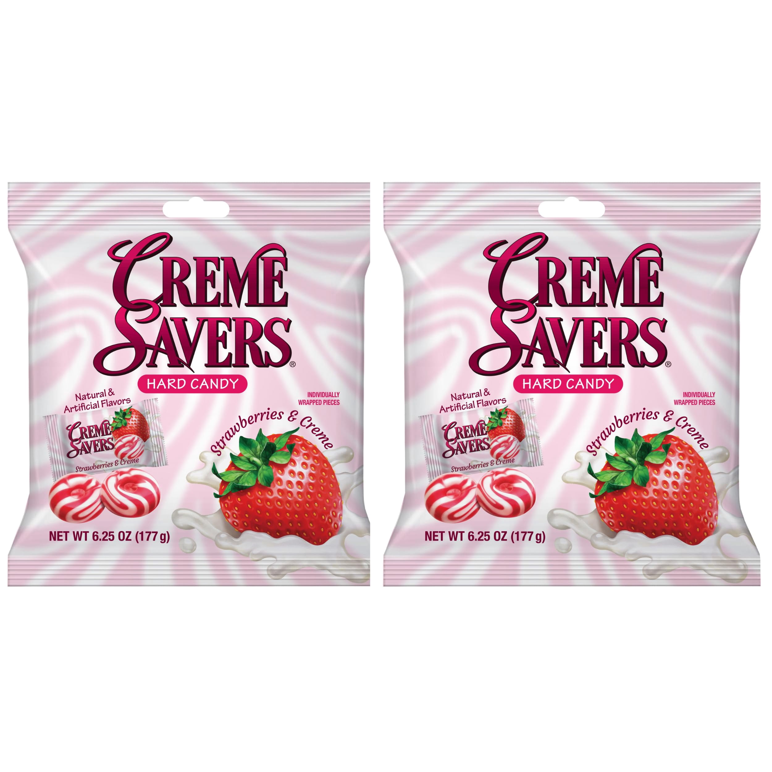 Creme Savers Strawberries and DMF15 Creme Hard Candy | of Fresh ...