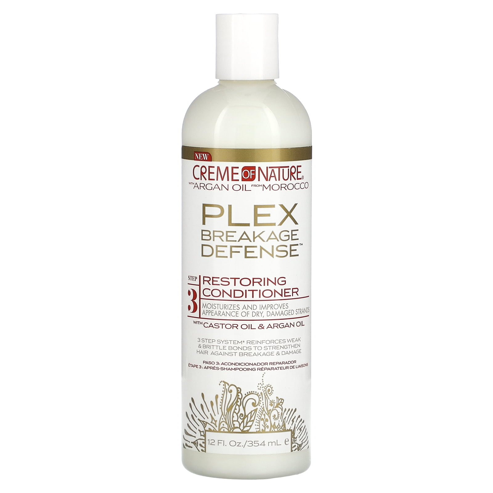 Creme of Nature Plex Breakage Defense Restoring Conditioner 12 oz ...