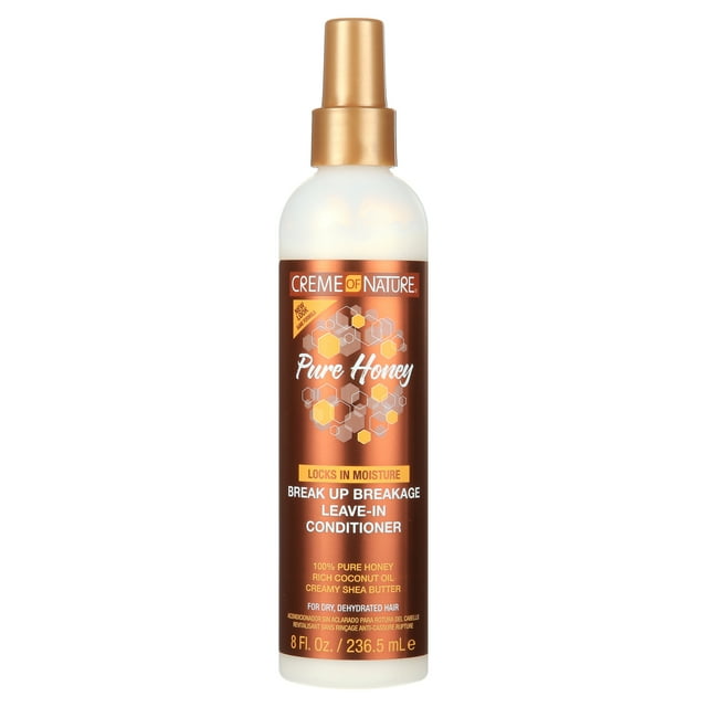 Creme of Nature Pure Honey Leave-in Conditioner 8 oz - Walmart.com