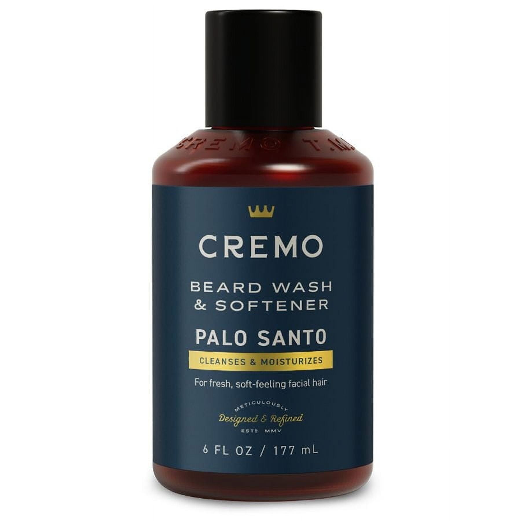 Cremo 2 n 1 Beard Wash & Softener 6.0 oz Pack of 2 - Walmart.com