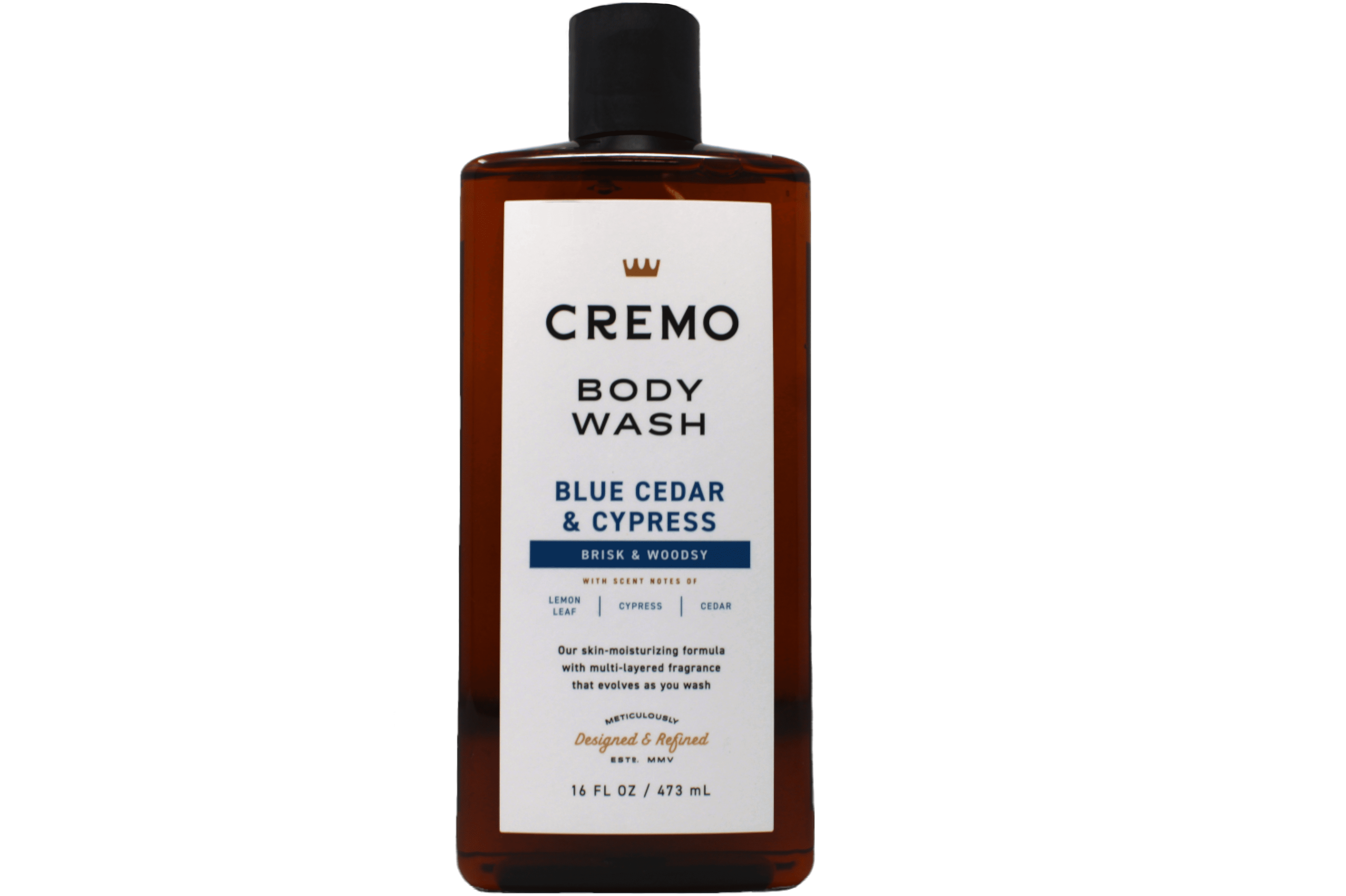 Cremo All Season Body Wash No. 4 Blue Cedar & Cypress, 16 fl oz - Walmart.com