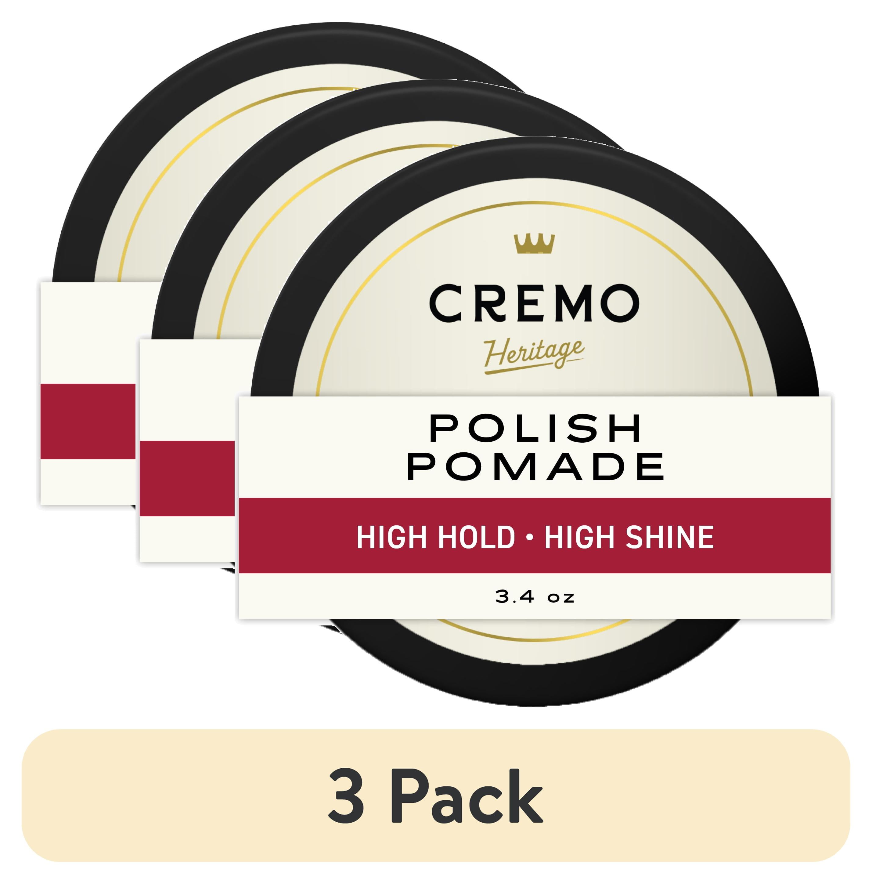 (3 pack) Cremo Barber Grade Hair Styling Pomade for Men, High Hold ...
