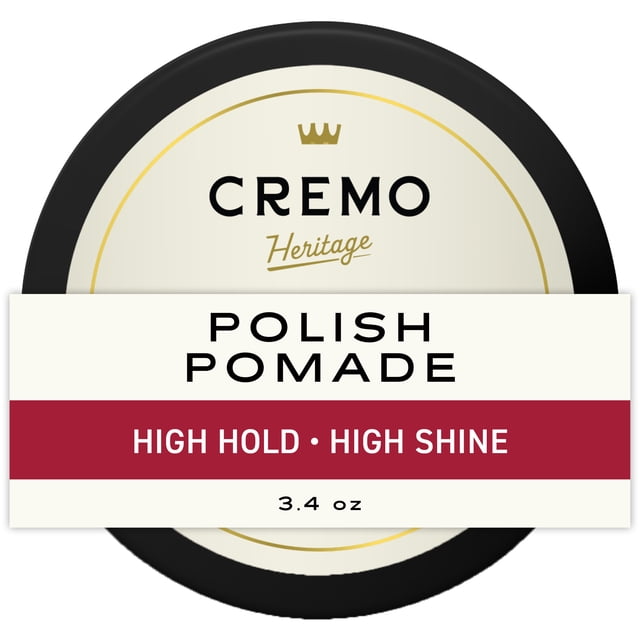 Cremo Barber Grade Hair Styling Pomade for Men, High Hold, High Shine 3 ...