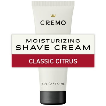 Cremo Sensitive Skin Concentrated Shave Cream, 6 Oz, Unscented, Fights ...