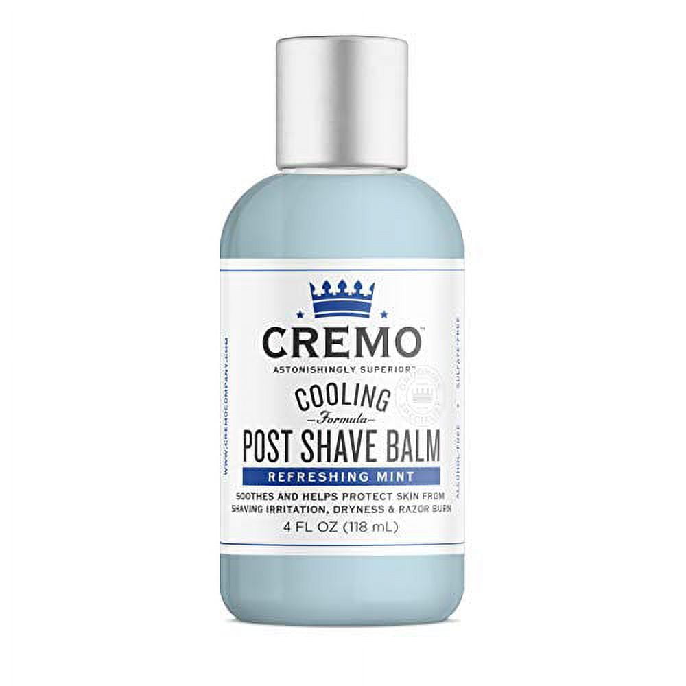 Cremo Cooling Formula Post Shave Balm, Soothes, Cools And Protects Skin ...