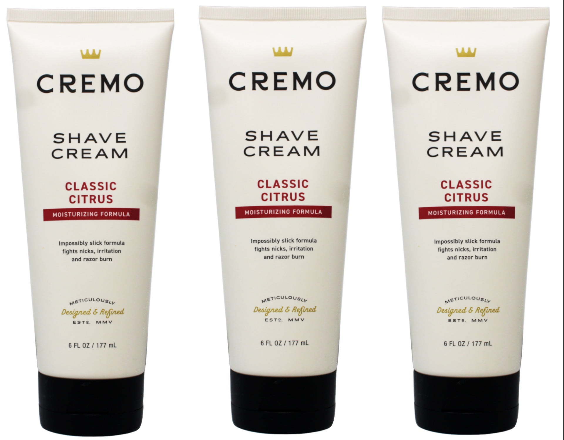 Cremo Cream Shave Cream 6 oz (Pack of 3) - Walmart.com