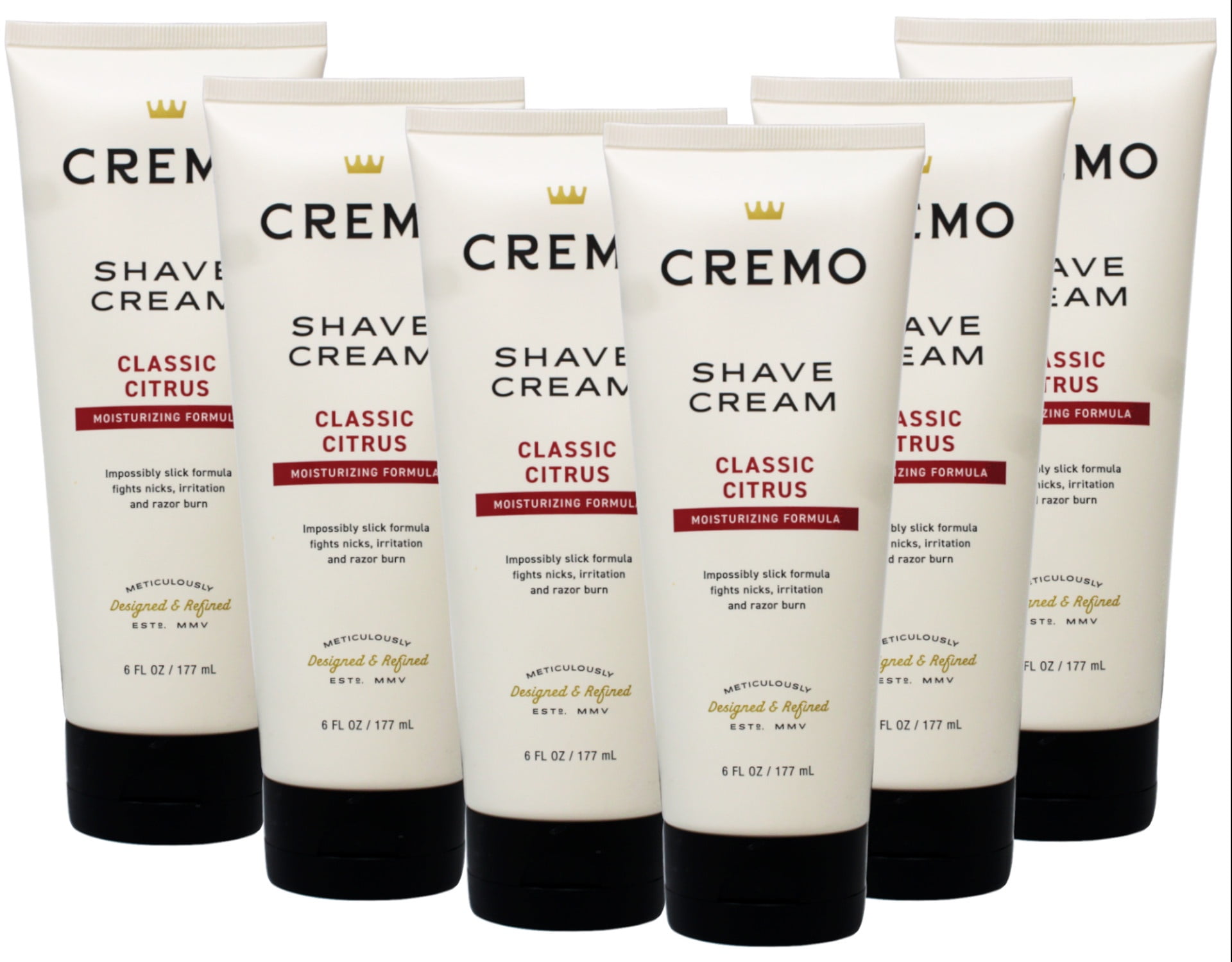 Cremo Cream Shave Cream 6 oz (Pack of 6) - Walmart.com