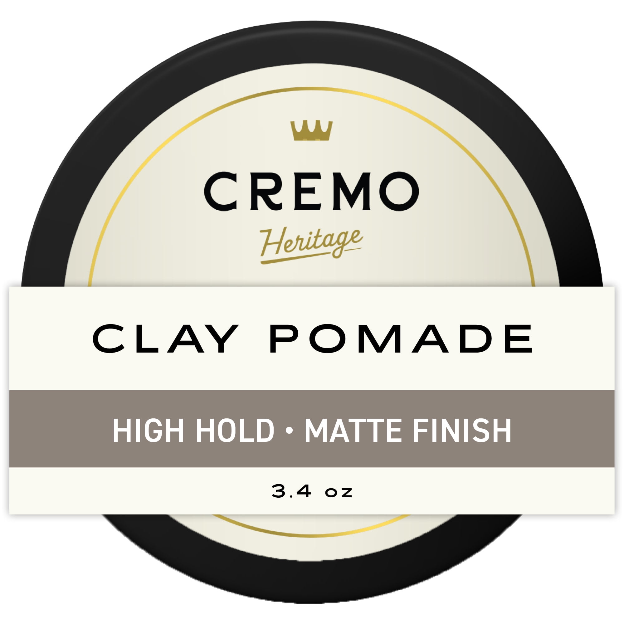 CREMO Hair Sculpting Clay, High Hold, Matte Finish, Texturizing, All ...