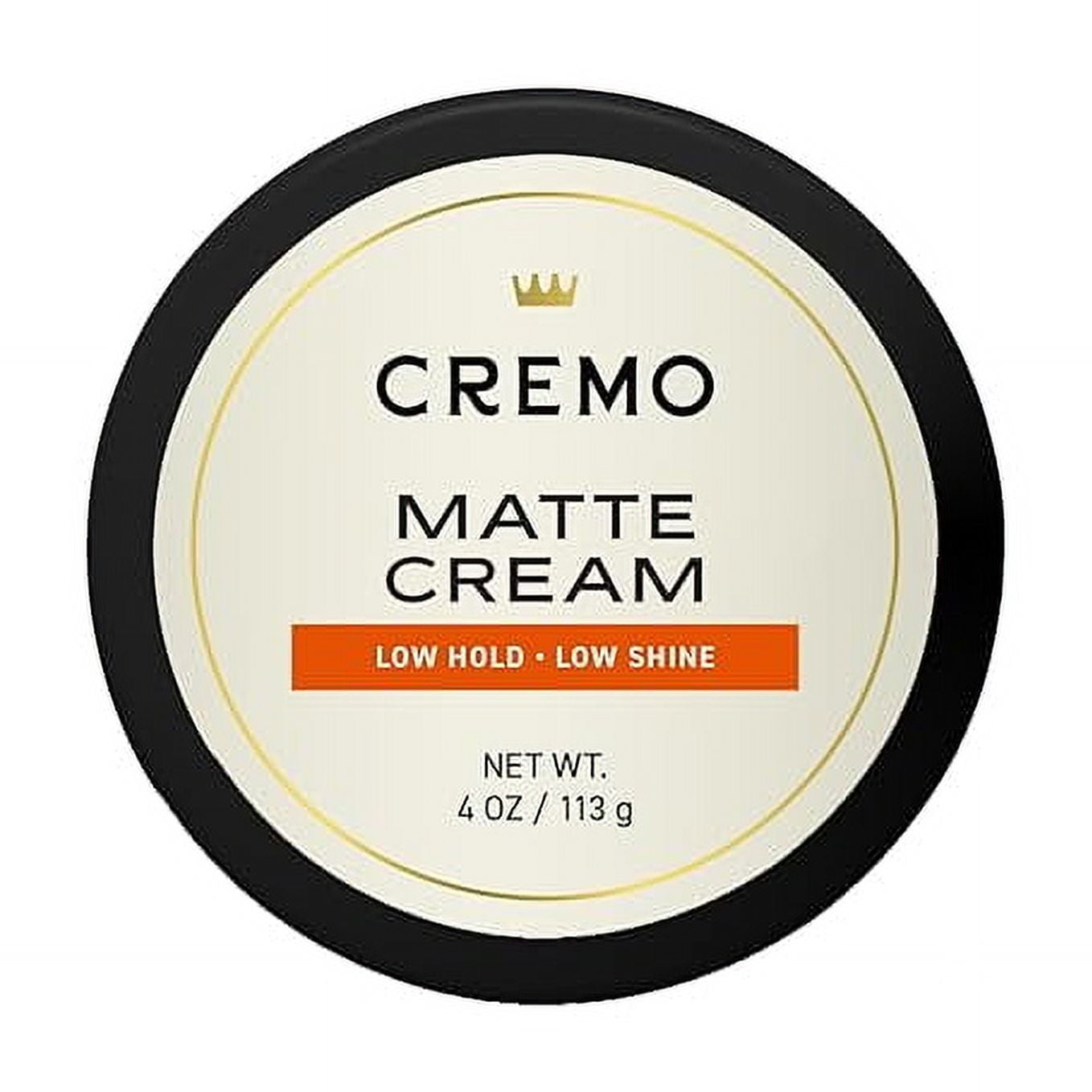 Cremo Hair Styling Matte Cream, Premium Barber Grade, Light Hold, Low ...