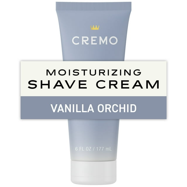 Cremo Moisturizing Womens Shave Cream, Vanilla Orchid Scent, 6 fl oz ...