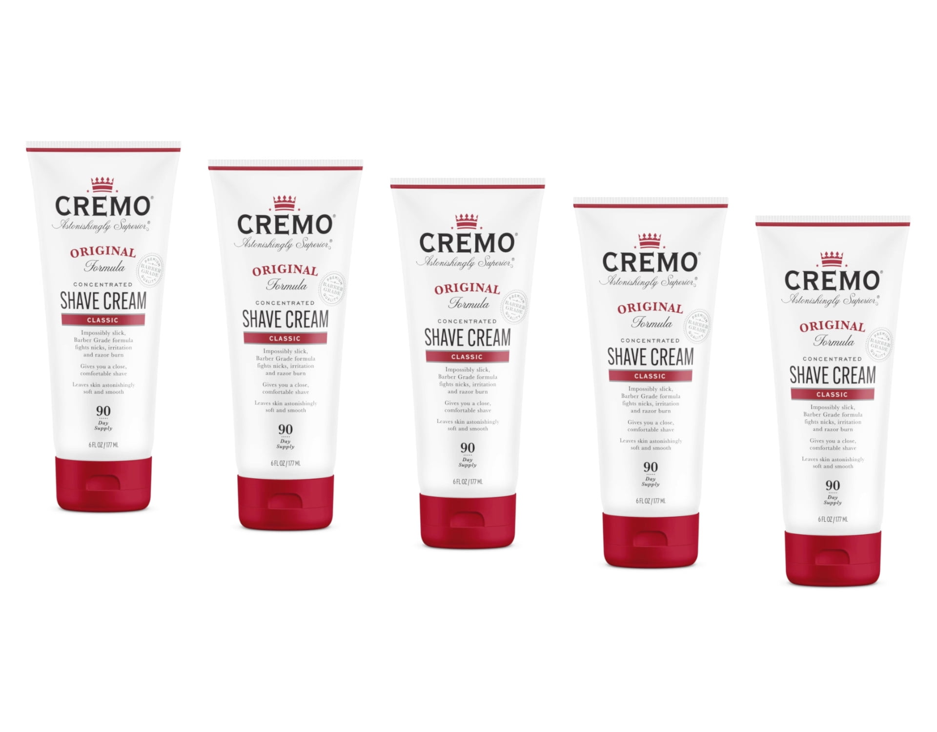Cremo Original Formula Concentrated Shave Cream Classic, 6 Fl. Oz ...