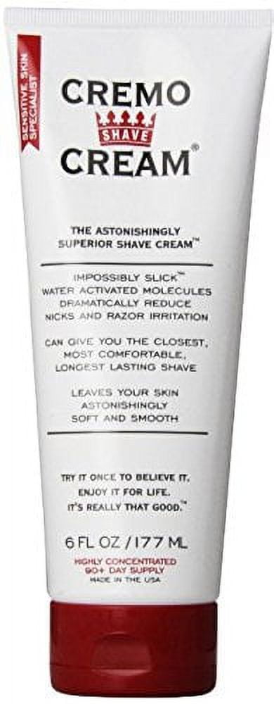 CREMO Shave Cream, Smooth Shaving Formula Fights Nicks, Cuts, Razor ...