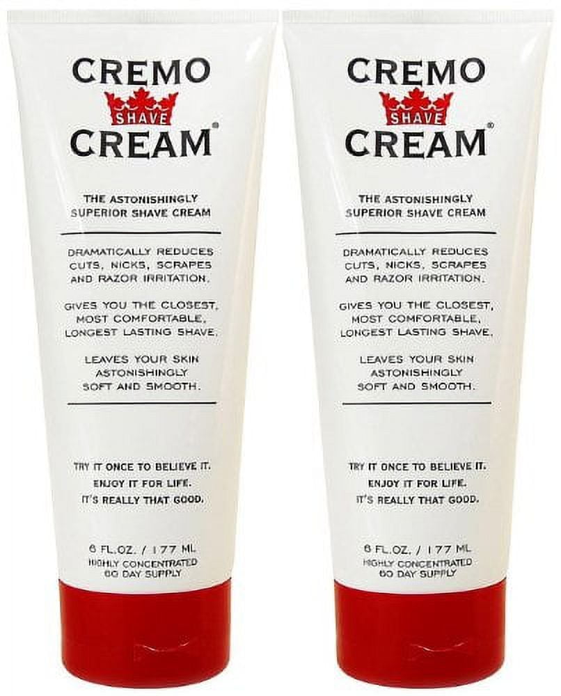 CREMO Shaving Cream, Moisturizing Slick Formula, Fights Nicks and Razor ...