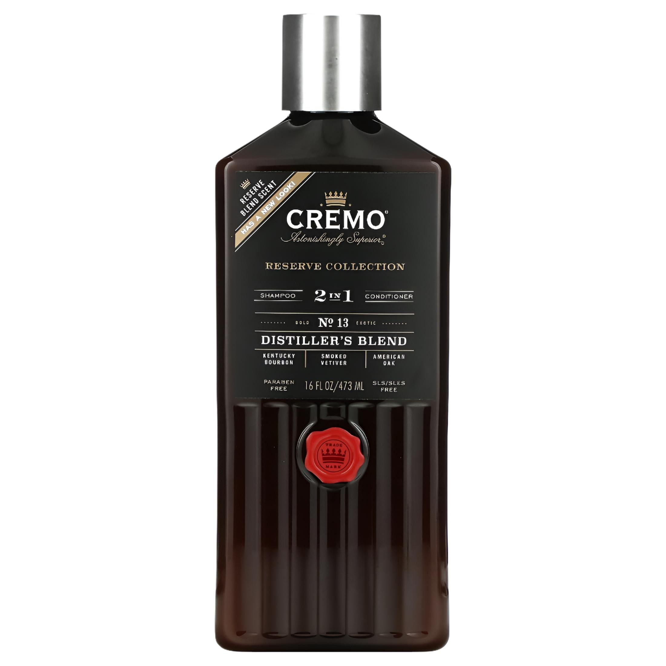 Cremo Reserve Collection, Bourbon Oak 2 In 1 Shampoo Conditioner ...