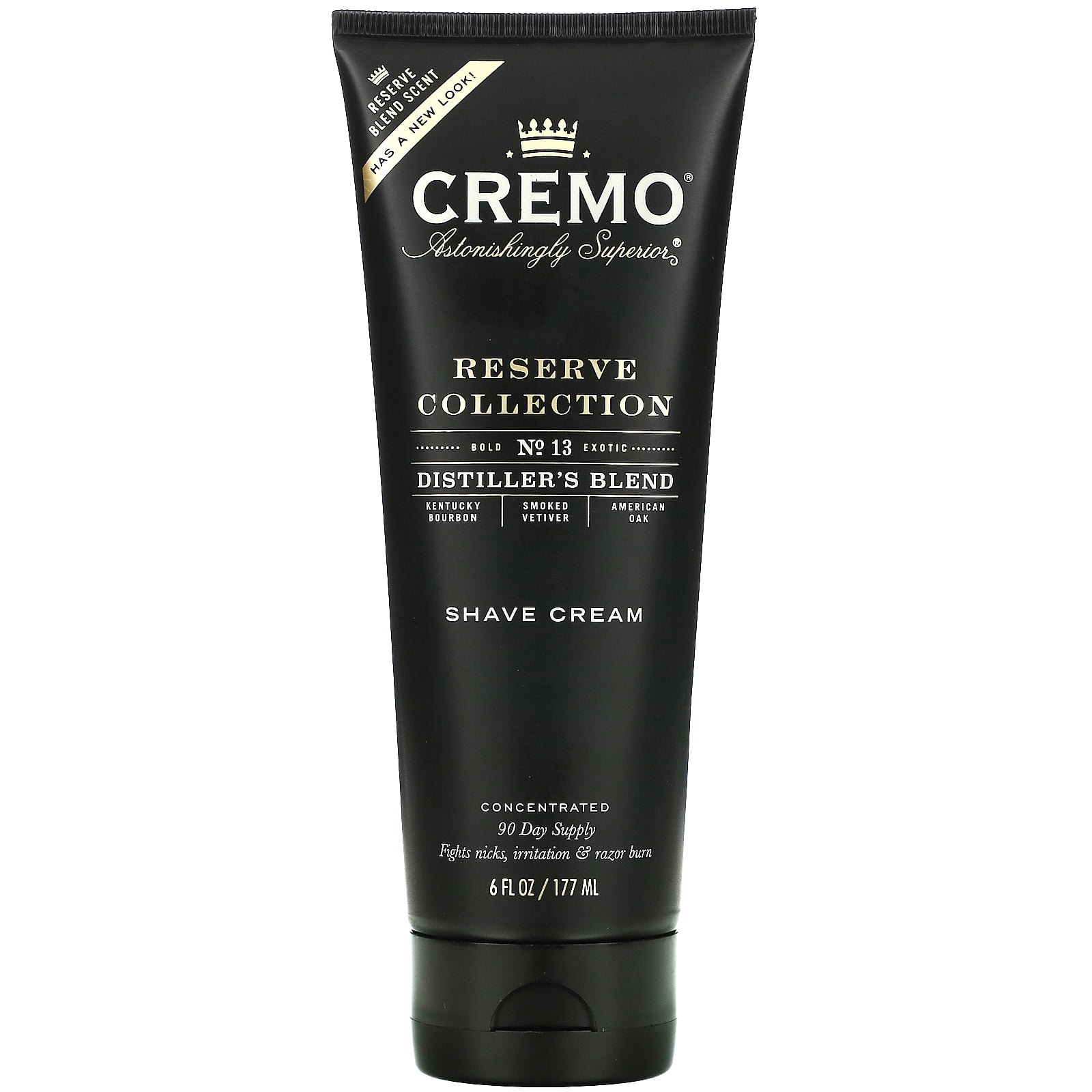 Cremo Reserve Collection Distiller's Blend Shave Cream 6 fl oz ...