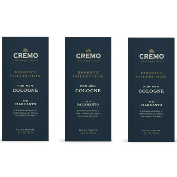 Cremo Reserve Collection For Men Cologne No. 18 Palo Santo, 3.4 Fl. Oz ...