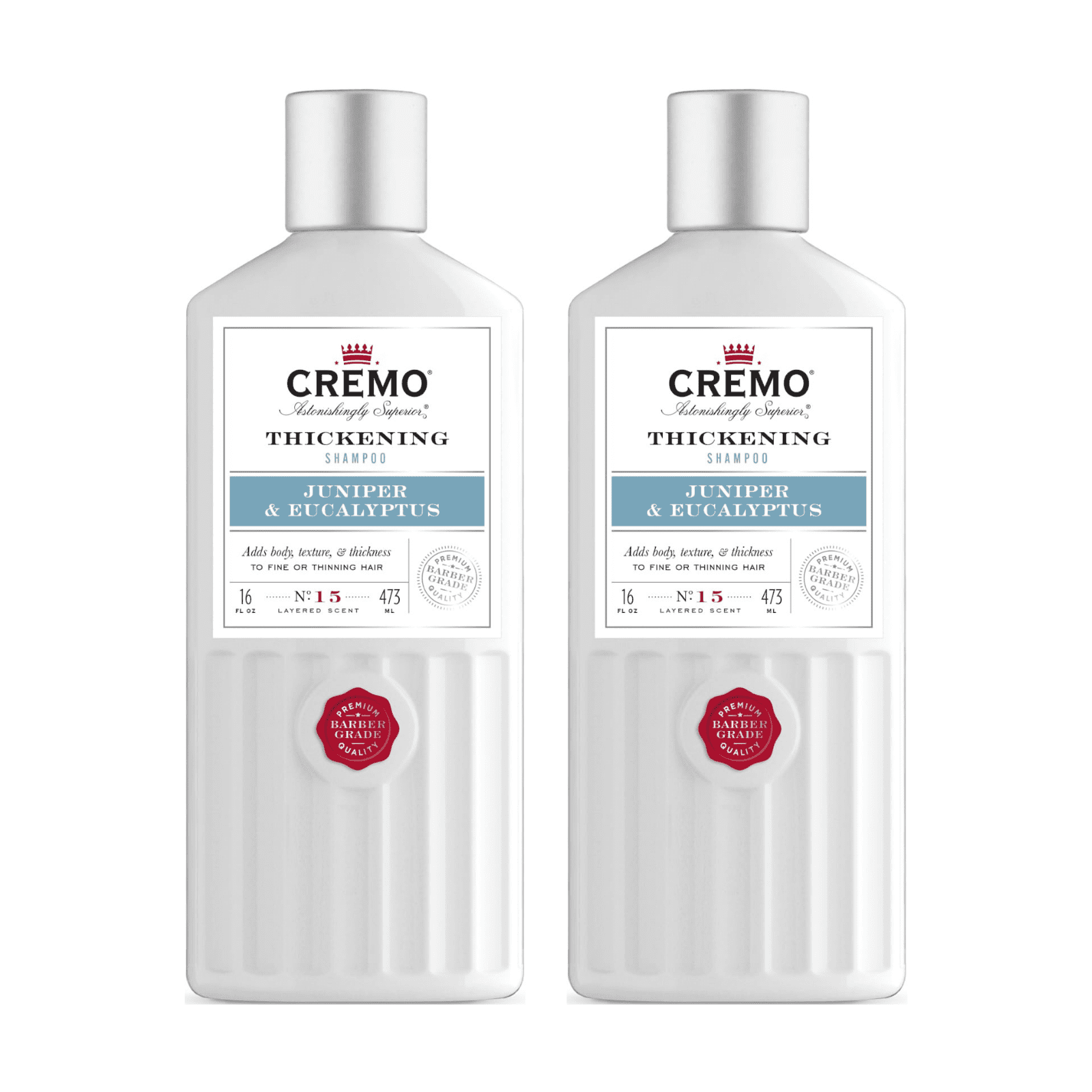 Cremo Shampoo, Thickening, Add Body, Texture & Volume, 16oz (Pack of 2 ...