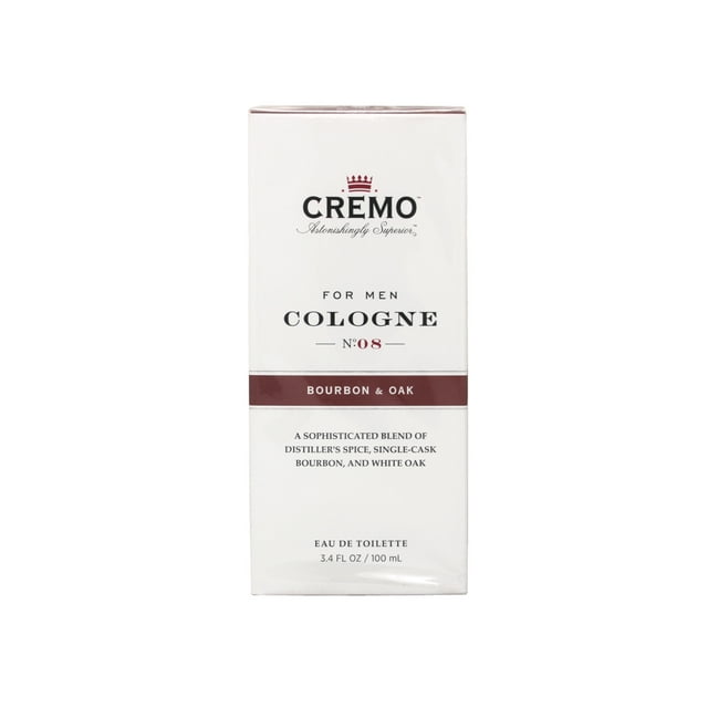 Cremo Fragrance Spray Cologne - Bourbon & Oak, 3.4 Ounce - Walmart.com