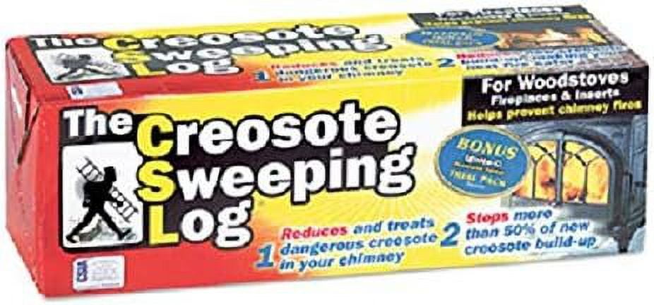 Creosote Sweeping Fireplace Log - Walmart.com