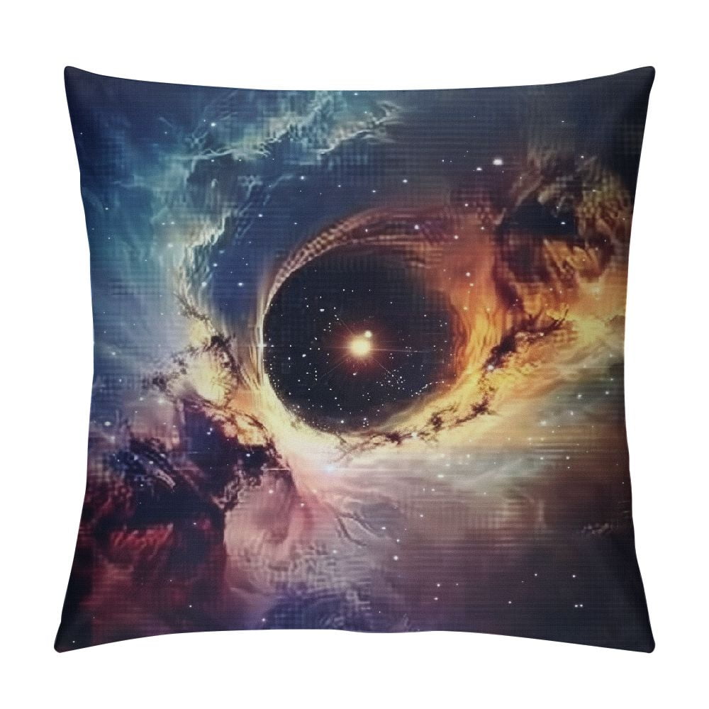 Creowell Abstract Universe Print Decorative Throw Pillow Covers ...