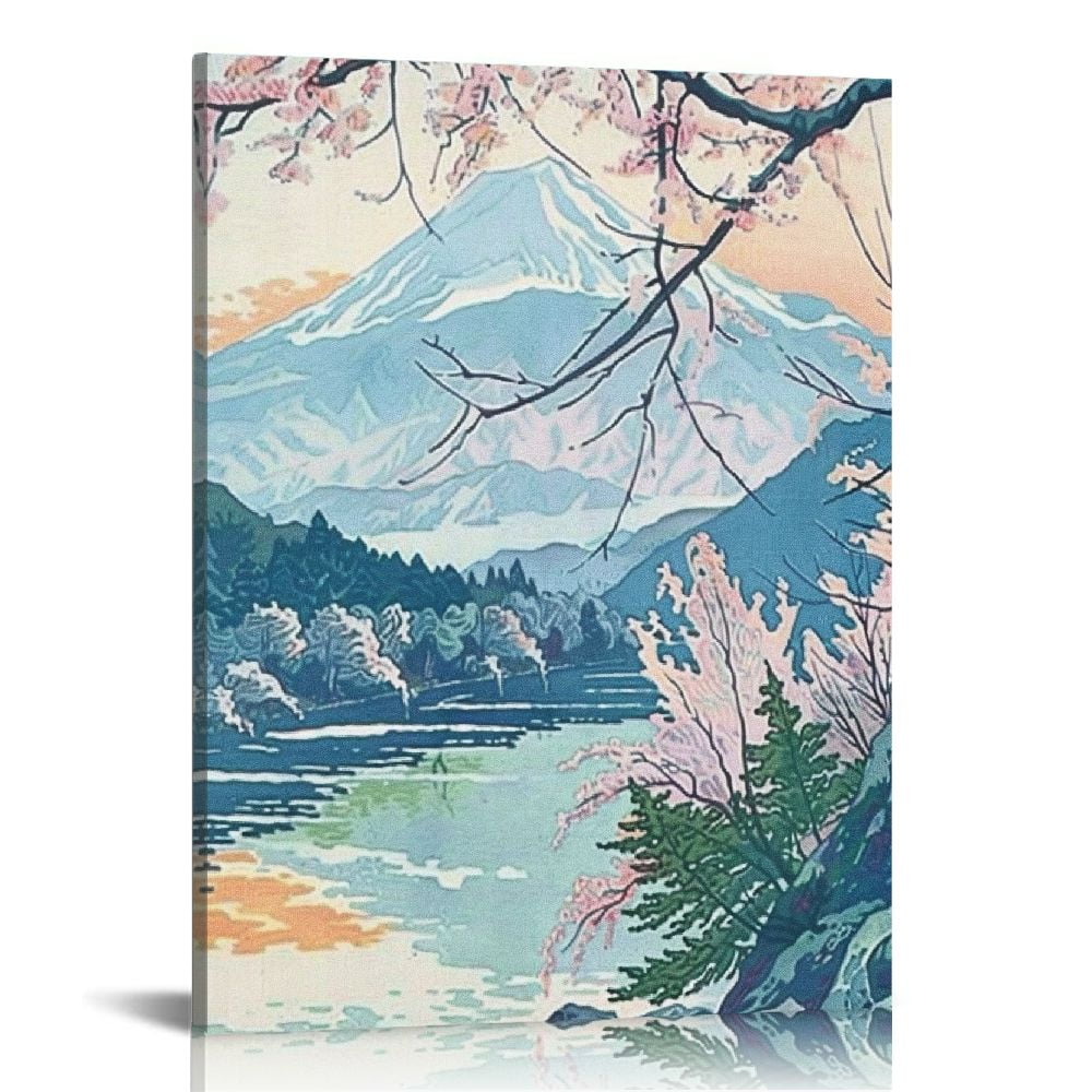 Creowell Beauty of Art,Katsushika Hokusai Hasui Kawase Classic Canvas ...