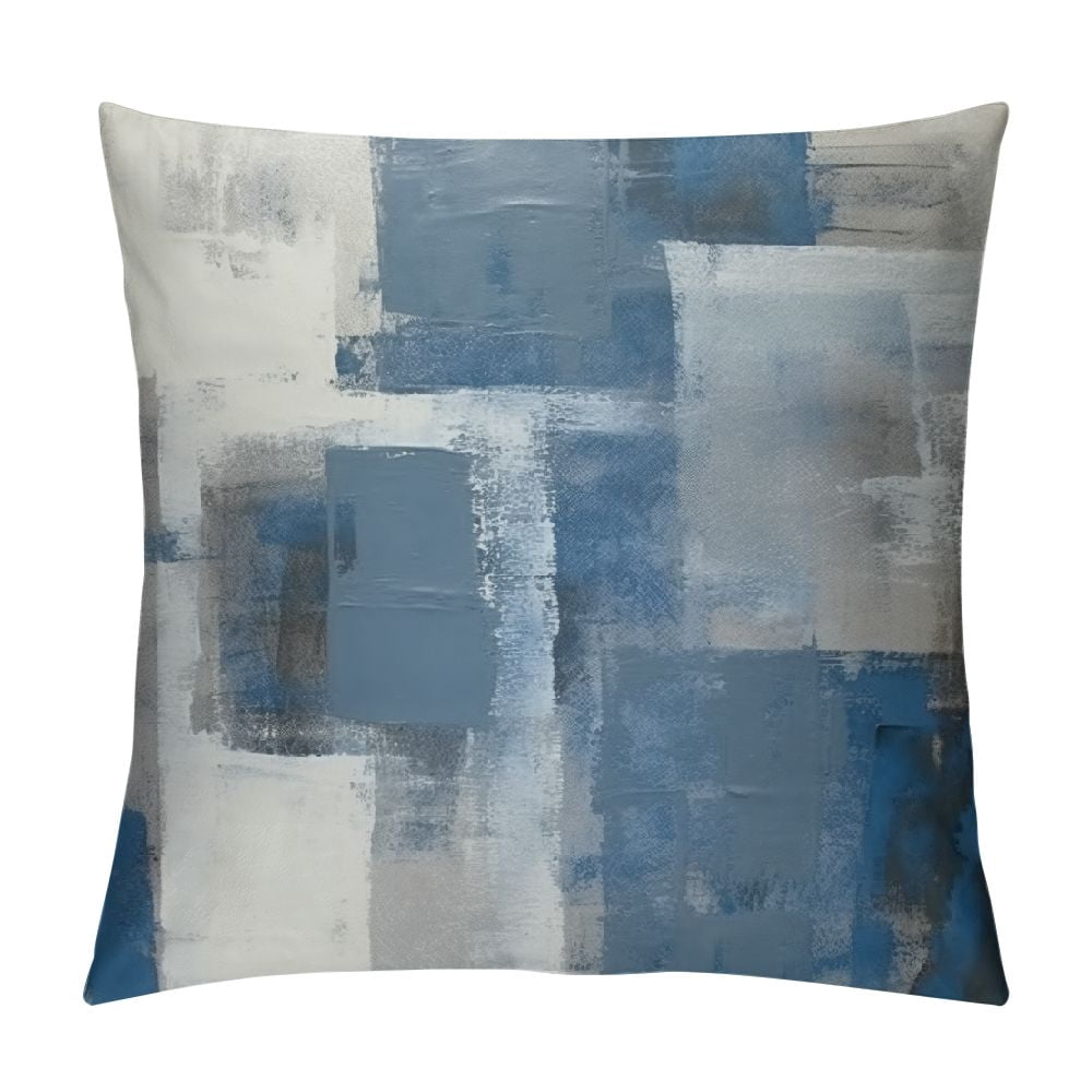 Elegant Blue And Gray Pillows Gallery