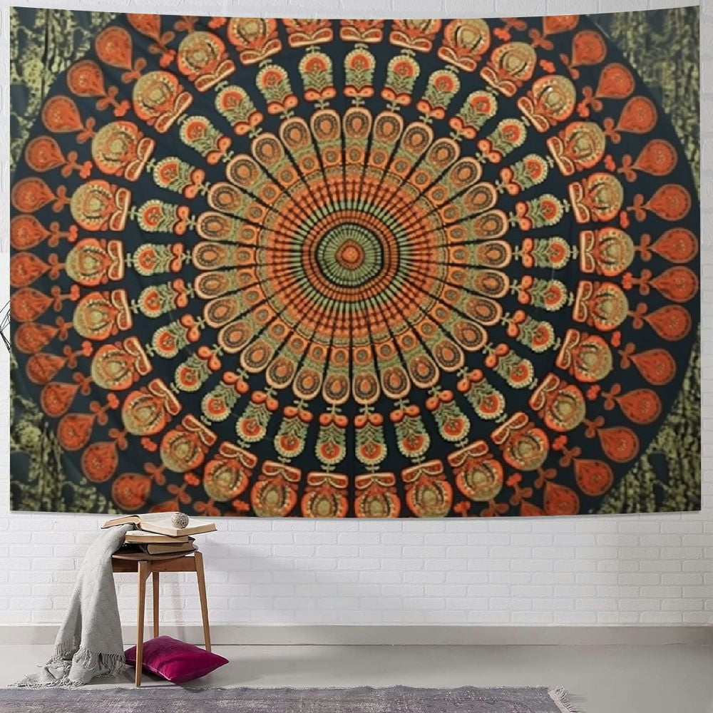 Creowell Bohemian Mandala Tapestry Hippie Tapestries Psychedelic ...