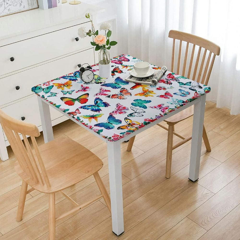 Creowell Butterfly Tablecloths for Butterfly Birthday Party Decorations ...