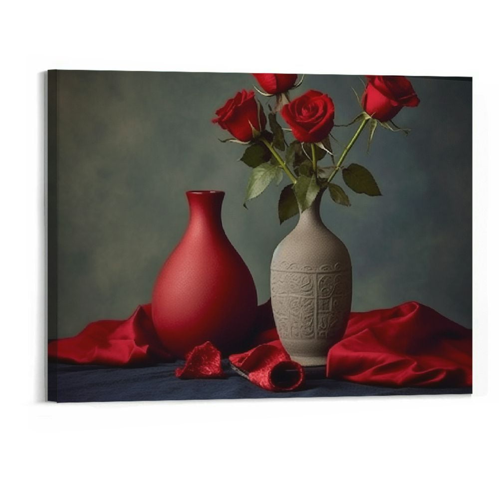 Creowell Canvas Prints Wall Art For Home and Office Wall Decoration Red ...