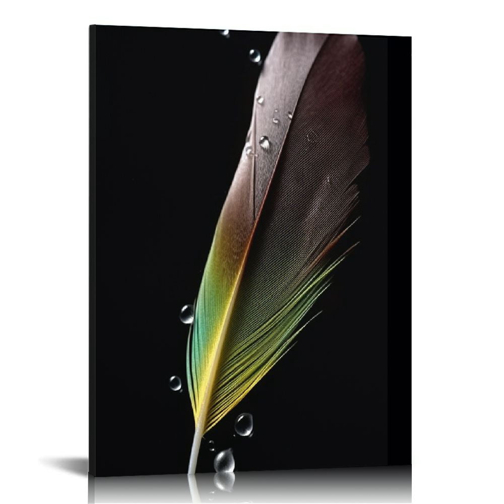Creowell Canvas Wall Art Wall Decor Abstract Drop And Feature Painting ...