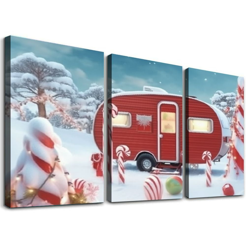 Creowell Canvas Wall Art for Living Room Wall Decor, 3 Piece 12x16 ...