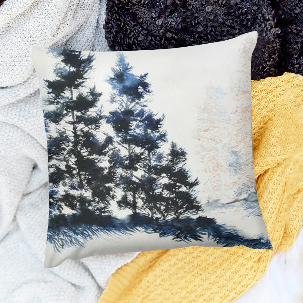 Creowell Decorative Throw Pillow Covers Cedar Forest Pillow Covers ...