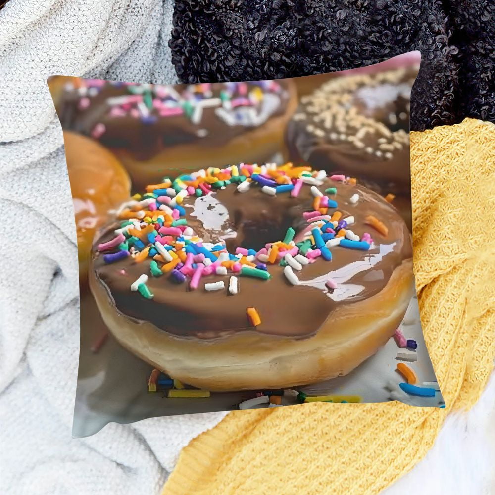 Creowell Donuts Chocolate Sprinkles Decor Indoor Decoration Holiday ...