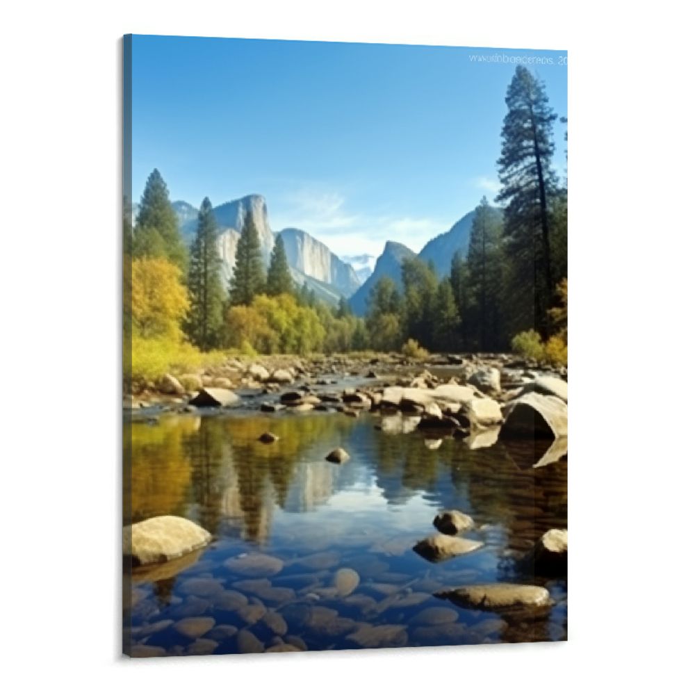 Creowell Extra Wall Pictures for Living Room El Capitan Rock Formation ...