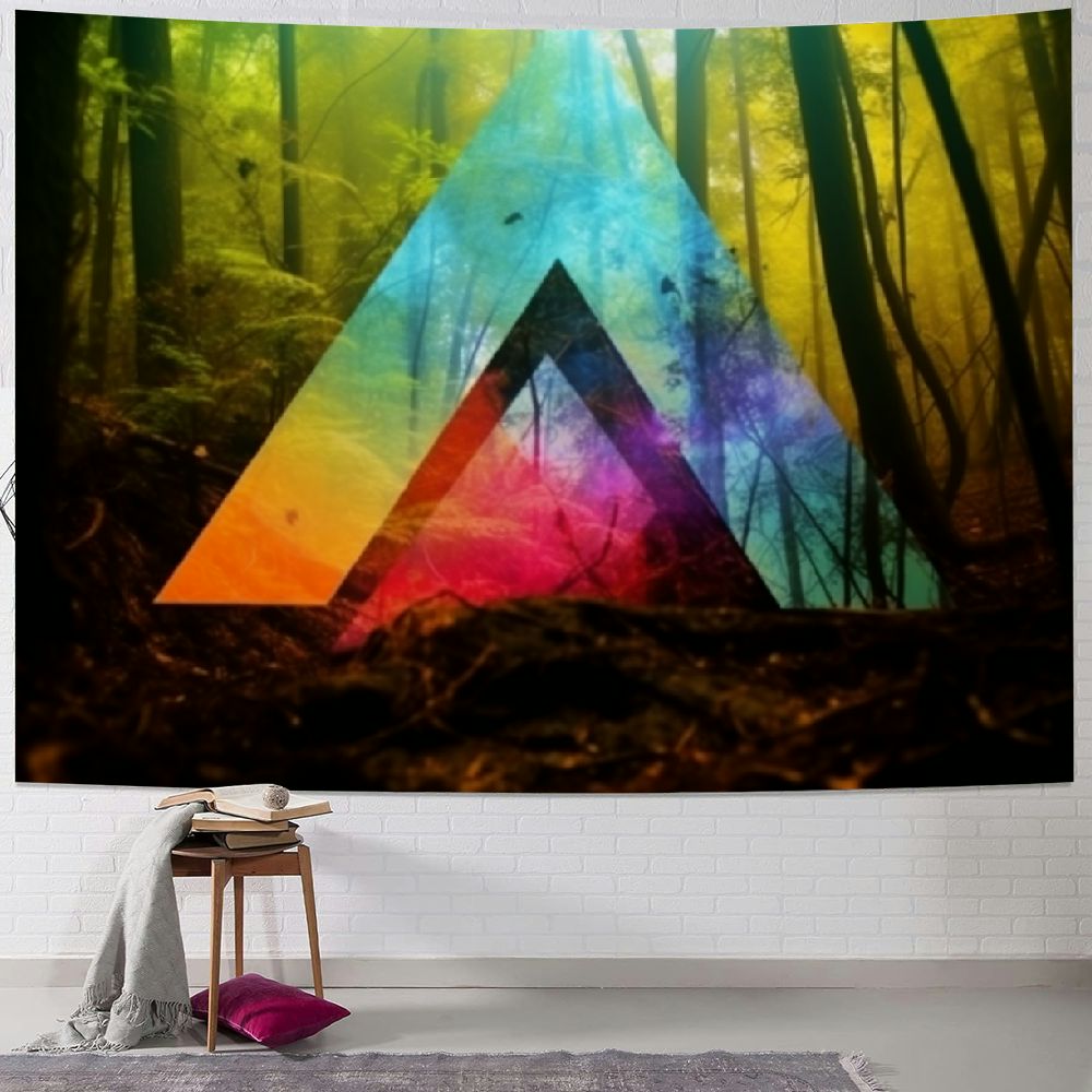 Creowell Forest Tapestry Tree of Life Nature Landscape Tapestry Wall ...