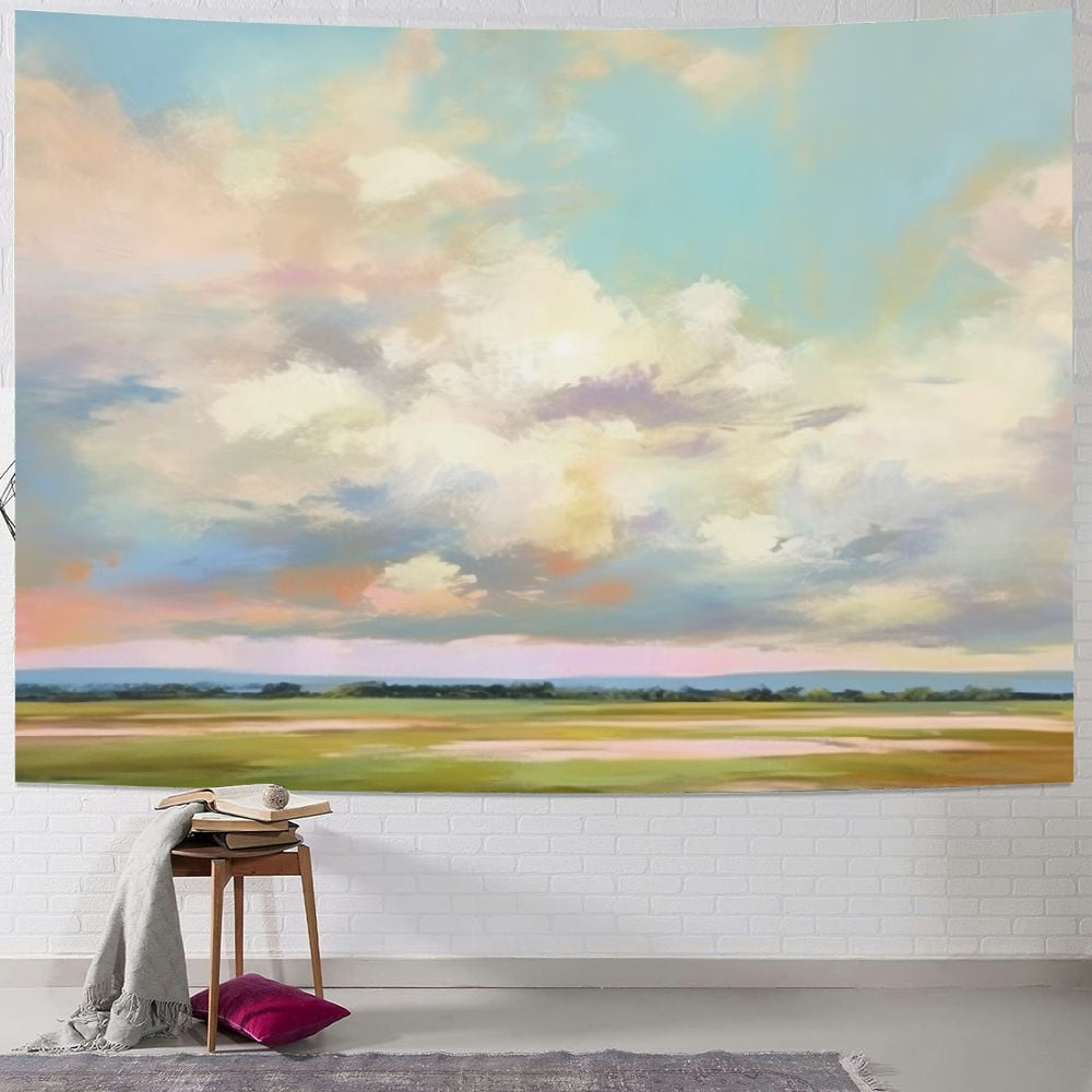 Creowell Impressionist Painting Tapestry For Living Room Bedroom Dorm ...