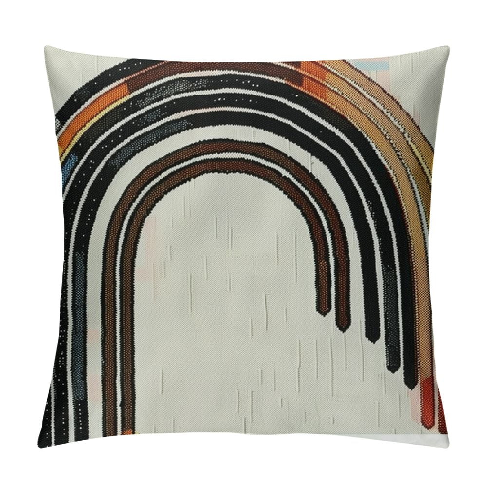Creowell Modern Boho Throw Pillows ,Soft Woven Tufted Pillow Covers ...