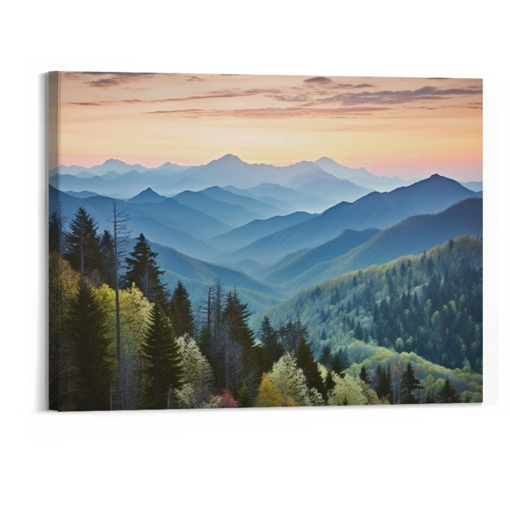 Creowell Scenic Blue Ridge Parkway Appalachians Smoky Mountains Spring ...