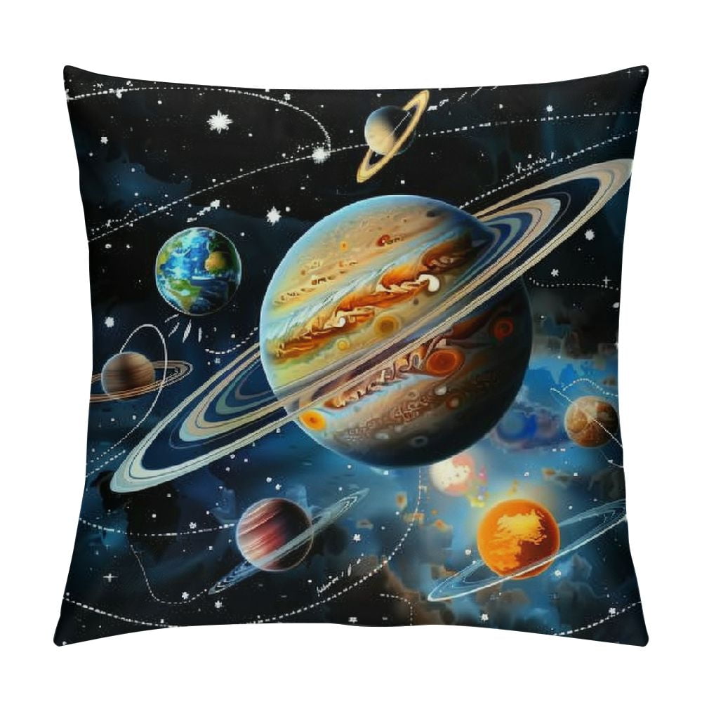 Creowell Solar System Planets Stars and Milky Way Galaxy SpaceThrow ...