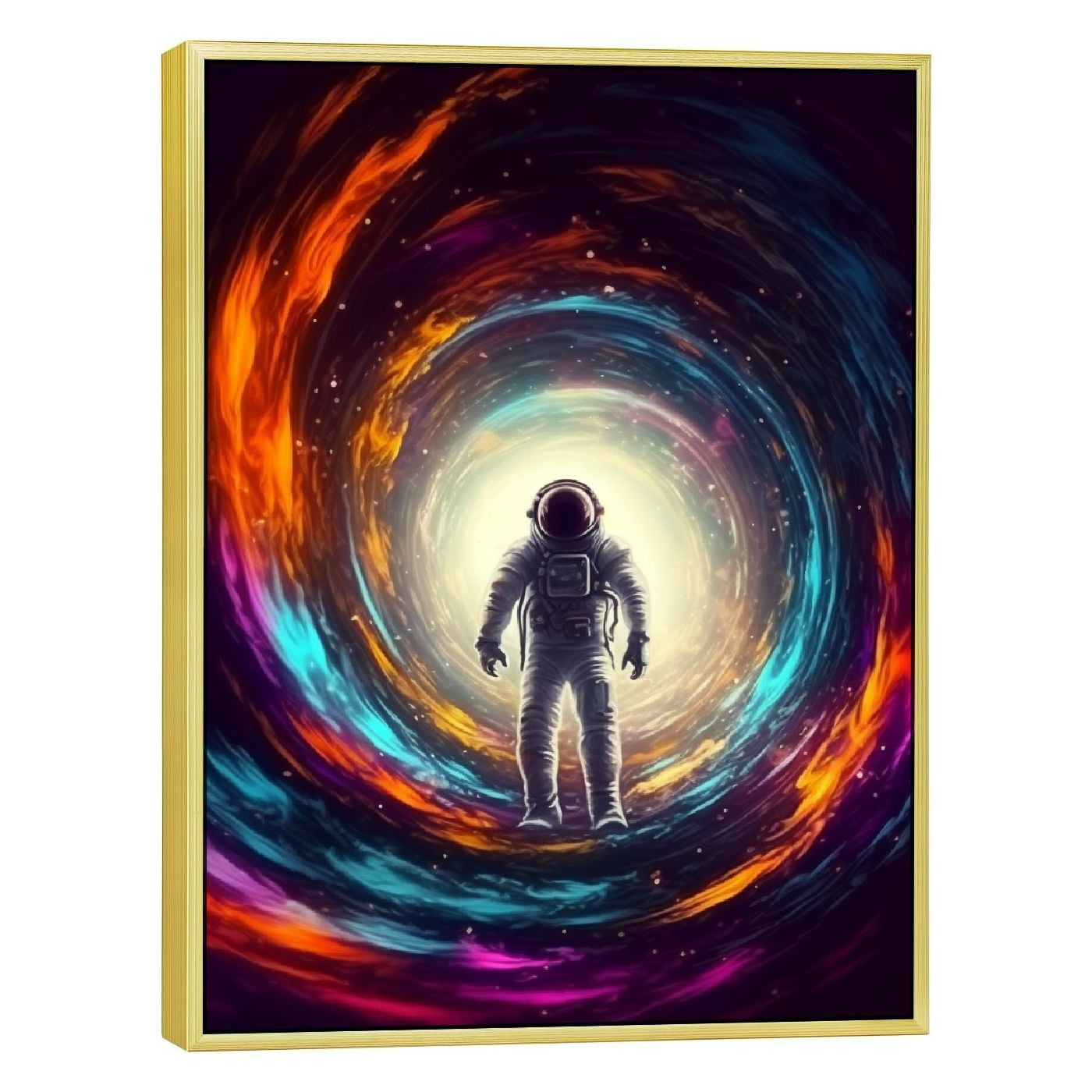 Creowell Spaceman Wall Art Prints Funny Astronaut Posters Wall Decor ...