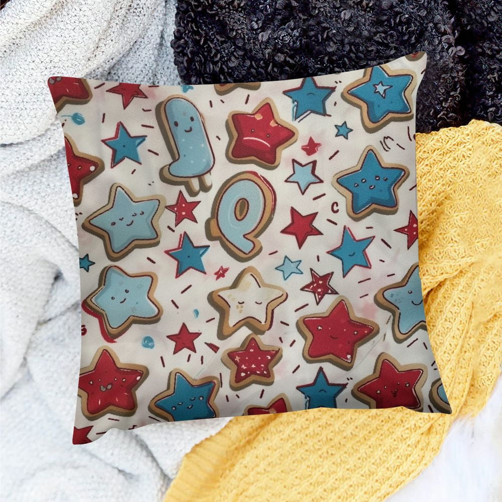 Creowell Stars Cookies Party Supplies Indoor Decoration for Home Sofa ...