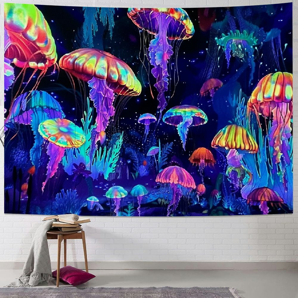 Creowell Tapestry,Mushroom Tapestry for Bedroom Aesthetic,Cool Tapestry ...