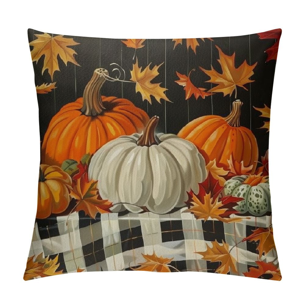 Creowell Throw Pillows for Couch Waterproof Throw Pillow Covers Outdoor ...