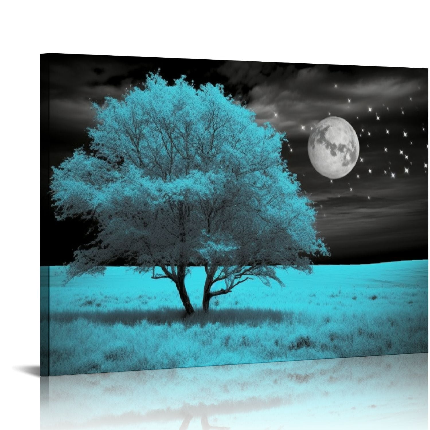 Creowell Tree of Life Wall Art Picture Canvas Prints Room Wall Décor ...